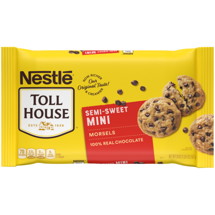 Semi-Sweet Chocolate Mini Morsels 20 oz | NESTLÉ® TOLL HOUSE®