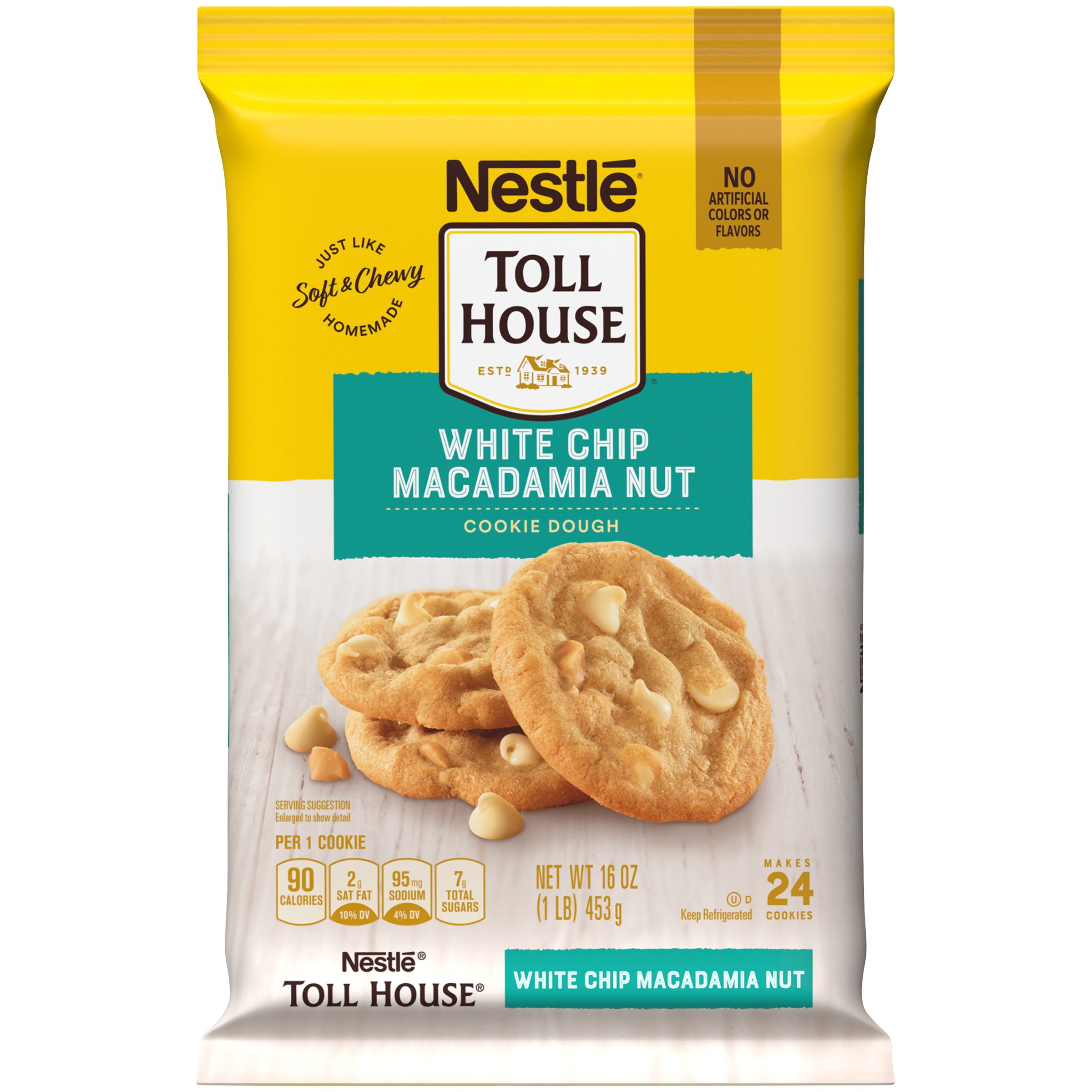 Nestle Toll House White Chocolate Chip Macadamia Nut Cookies Recipe ...