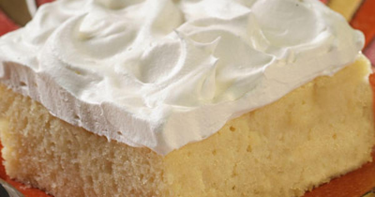 Splenda® Sugar Blend for Baking Tres Leche Cake | CARNATION® MILKS
