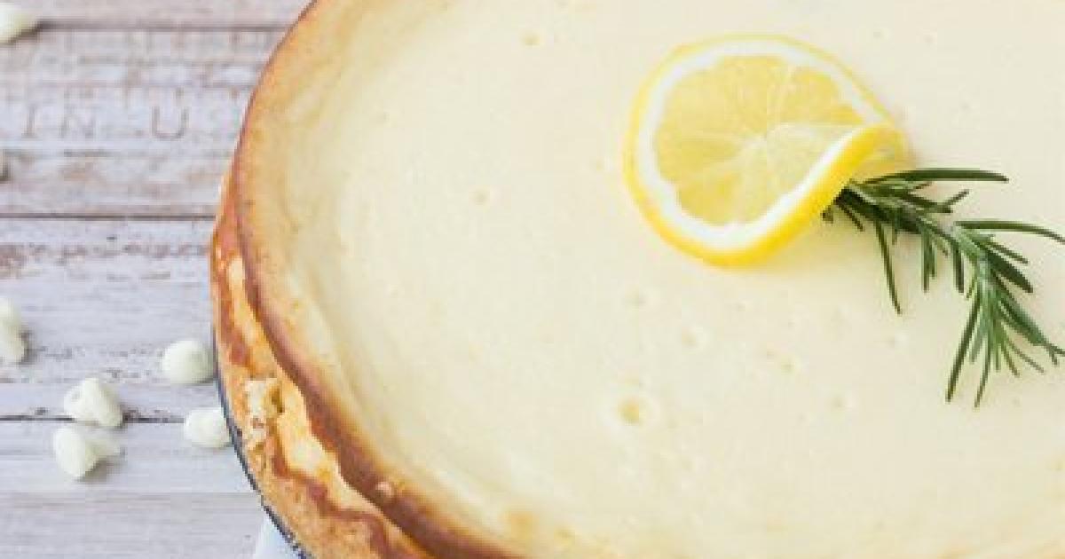 Cheesecake de Limón y Chocolate Blanco | Very Best Baking