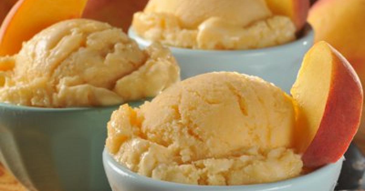 Leche Helada de Durazno | Very Best Baking