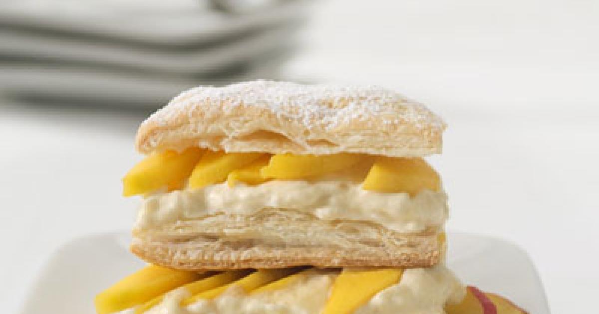 Mil Hojas de Mango con Crema Dulce de Curry | Very Best Baking