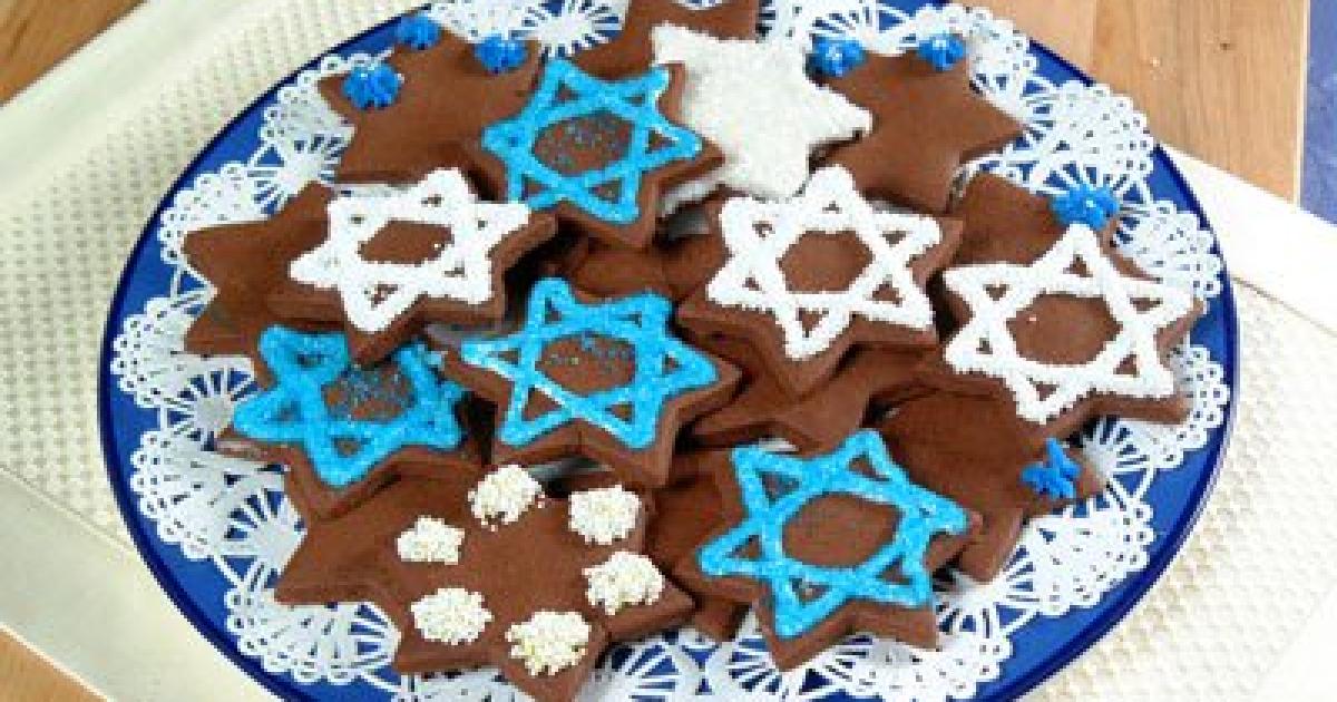 Star Of David Chocolate Cookies | Very Best Baking