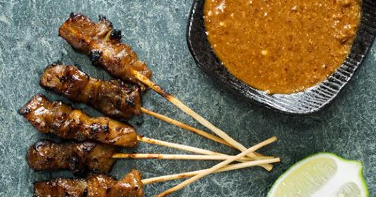 Thai Chicken Satay with Peanut-Pumpkin Sauce | LIBBY'S®