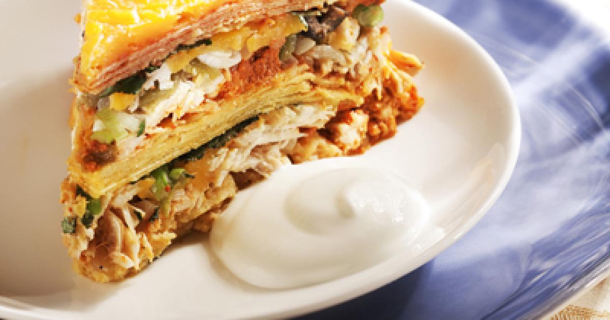 Turkey Enchilada Stack | Very Best Baking