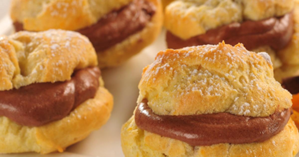 Chocolate-Orange Cream Puffs | Very Best Baking