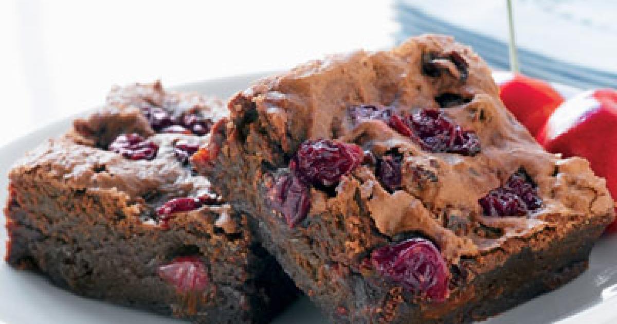 Chocolate Cherry Merlot Brownies | Very Best Baking