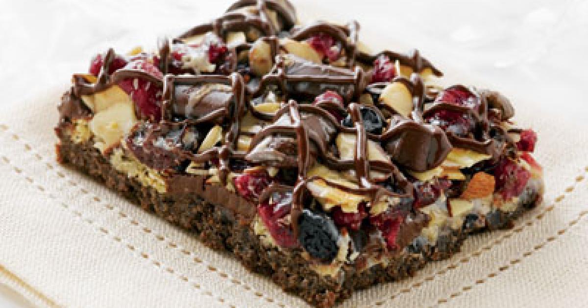 Chocolate Berried Treasure Bars | Very Best Baking