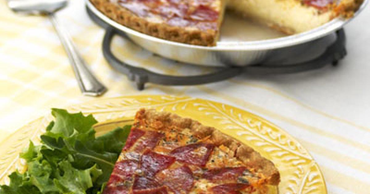 Pepperoni Pizza Quiche | Very Best Baking