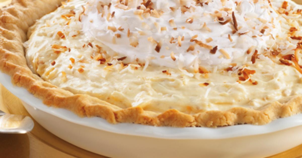 “Toasted” Coconut Custard Pie | Very Best Baking