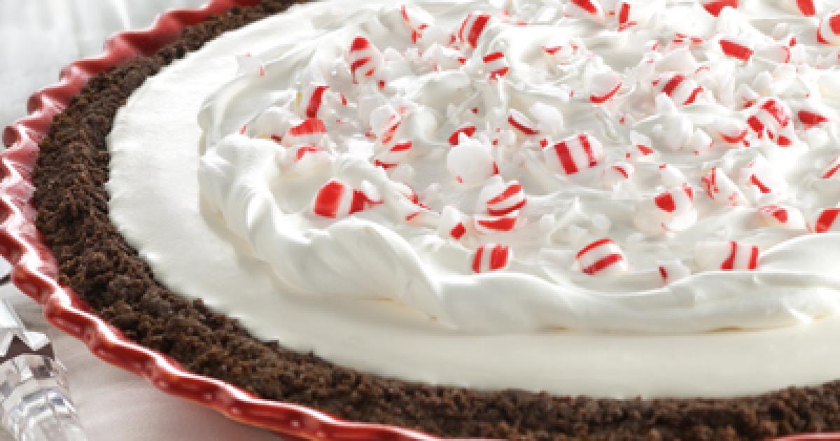 Peppermint Snow Pie | Very Best Baking